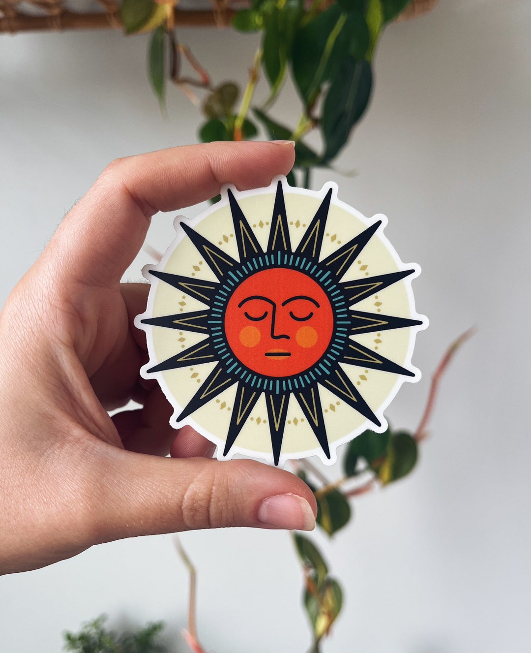 Indie Sun Sticker | Vinyl Car Sticker | Outdoors Utah - Etsy