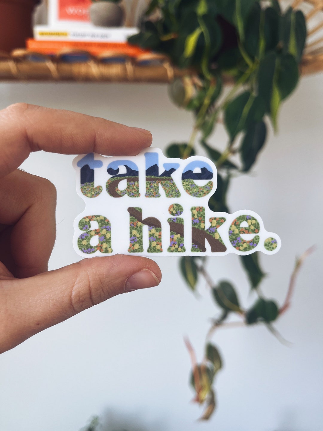 TAKE A HIKE Sticker | Vinyl Car Sticker | Outdoors Utah - Etsy