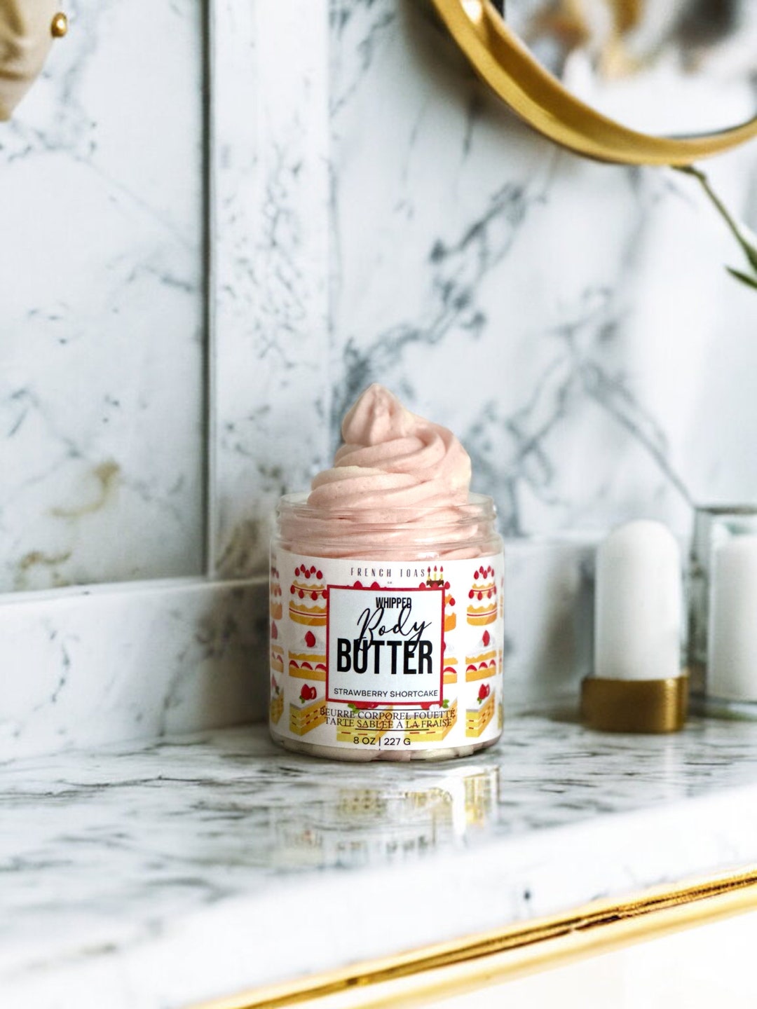 8 Oz Strawberry Shortcake Whipped Body Butter Thank You Gift Gift for ...