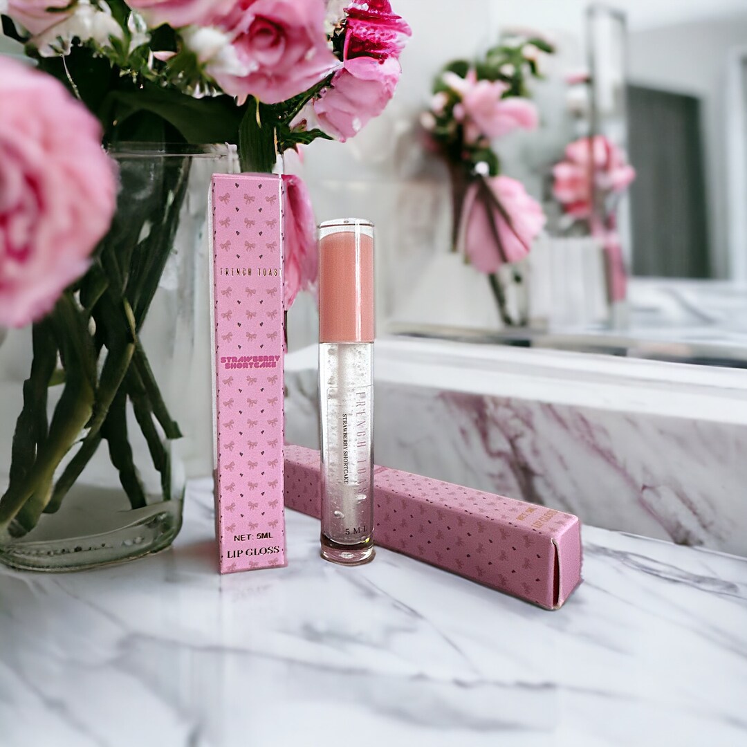 Strawberry Shortcake Lip Gloss - Etsy