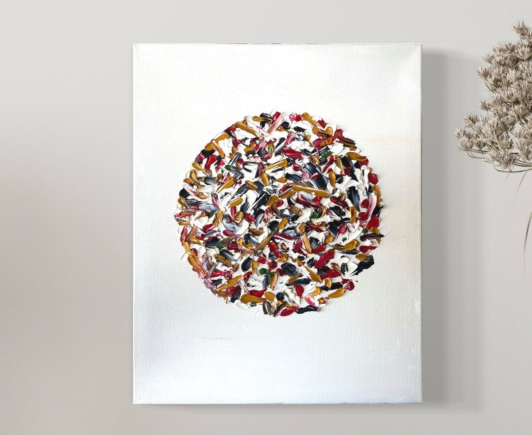 Mental Health Portrait No. 4 recognition Abstract Painting - Etsy