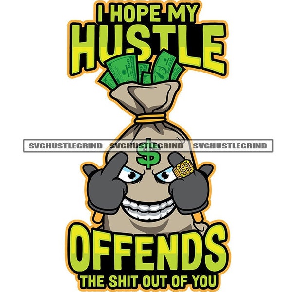 Cash Middle Finger - Etsy