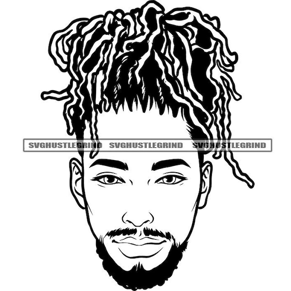 Dreads Svg - Etsy