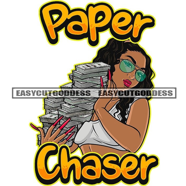 Paper Chaser Svg - Etsy