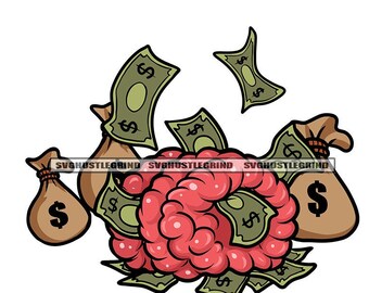 Flying Money Sign Svg - Etsy