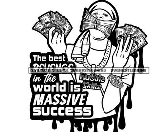 The Best Revenge Svg - Etsy