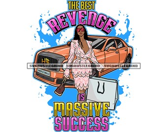The Best Revenge Svg - Etsy