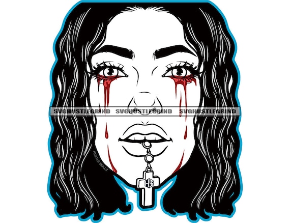 Bleeding Mouth Drawing