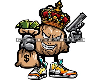 Evil Money Svg - Etsy