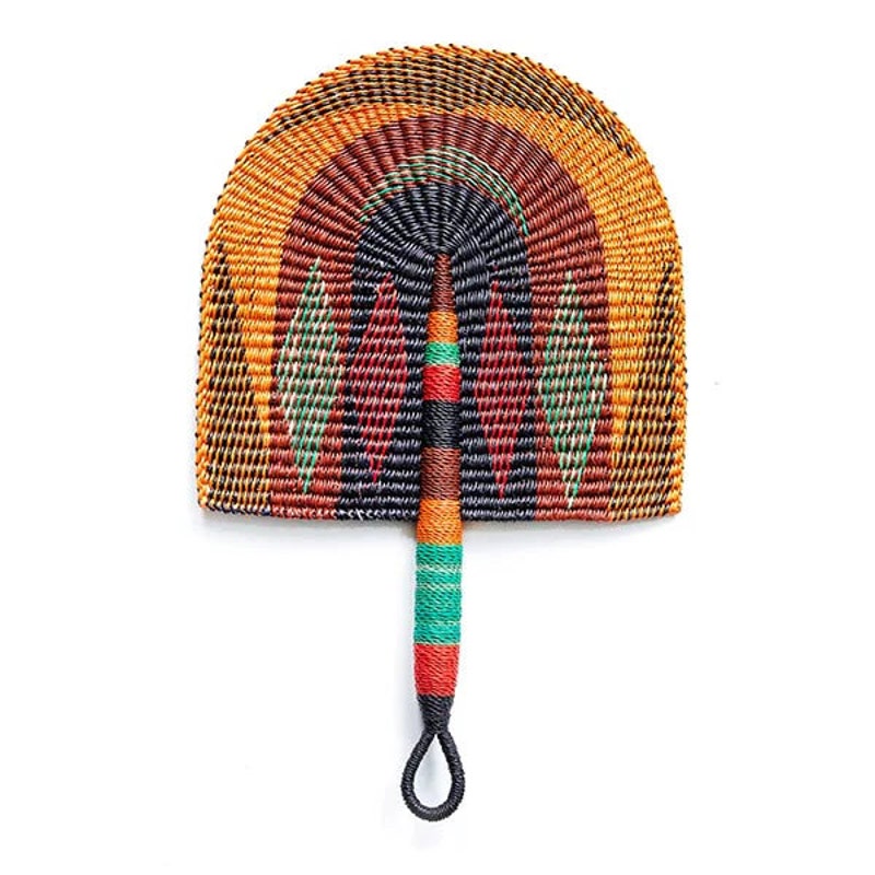 African Hand Fan - Etsy