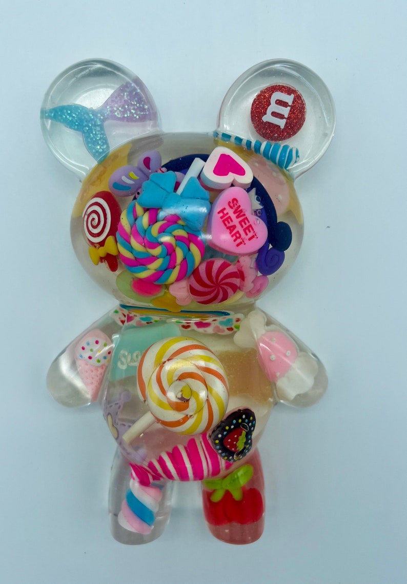 Resin Bears or Custom Order Gummy Bears W/ Many Options: Flowers ...