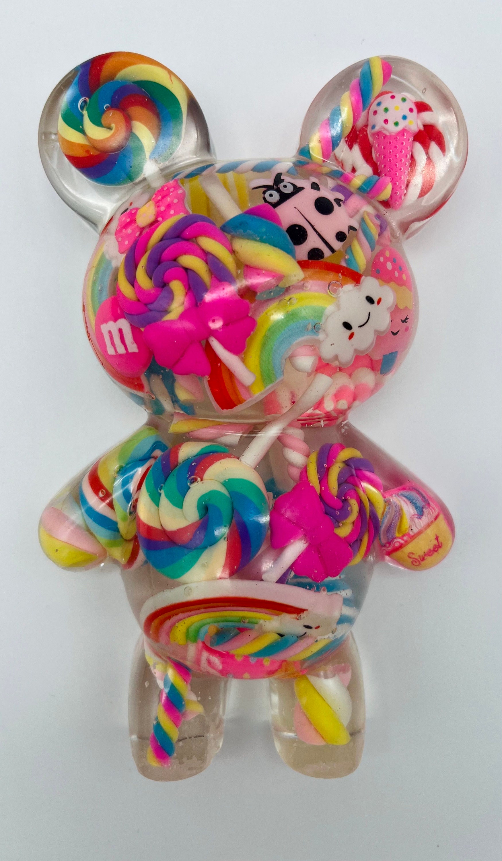 Resin Bears or Custom Order Gummy Bears W/ Many Options: Flowers ...