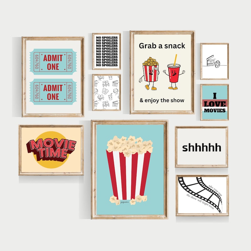 Movie Room Decor - Etsy