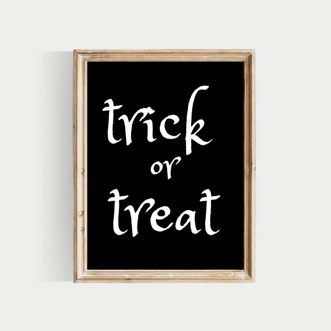 Spooky Halloween Wall Set PRINTABLE Minimalist Halloween - Etsy