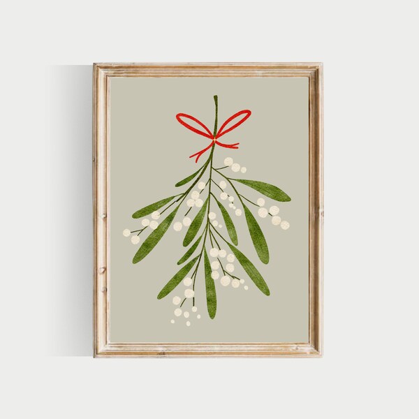 Christmas Mistletoe - Etsy