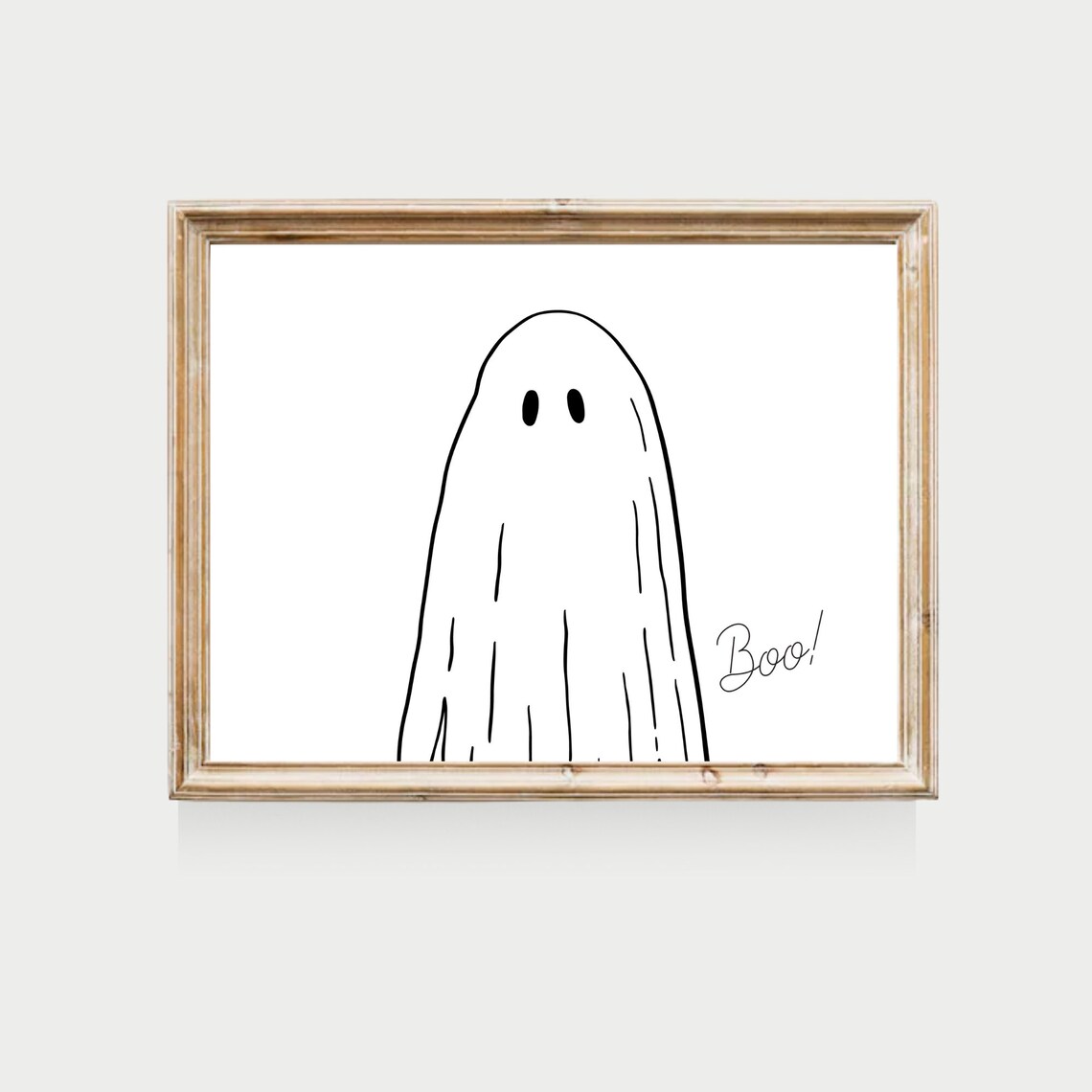Spooky Halloween Wall Set PRINTABLE Minimalist Halloween - Etsy