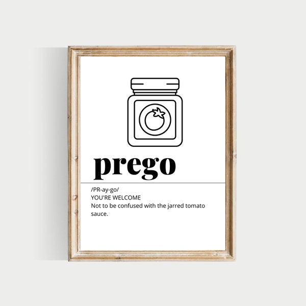 Prego Wall Art - Etsy