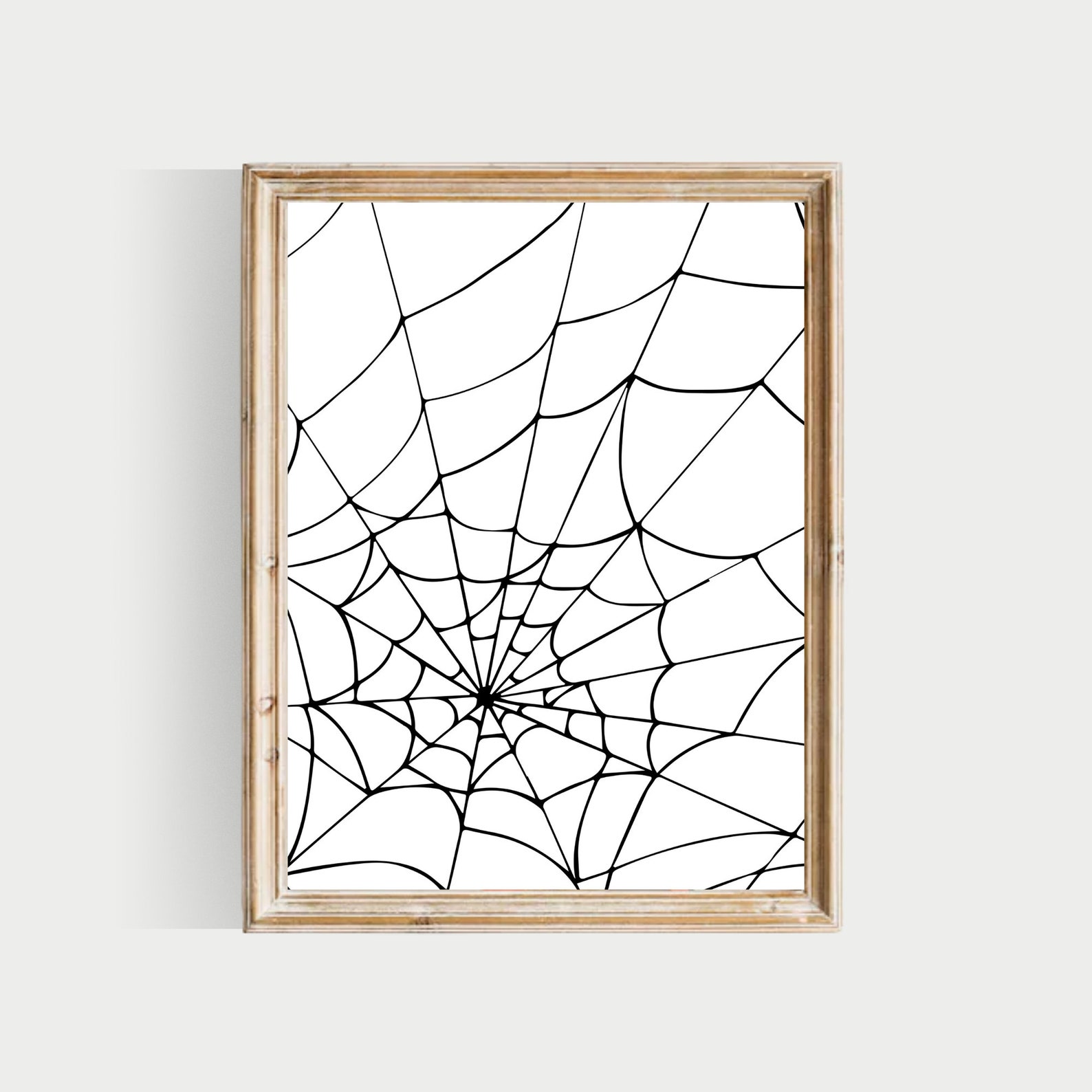 Spooky Halloween Wall Set, PRINTABLE, Minimalist Halloween, Black and ...