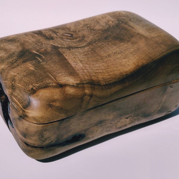 Burl Wood Box - Etsy