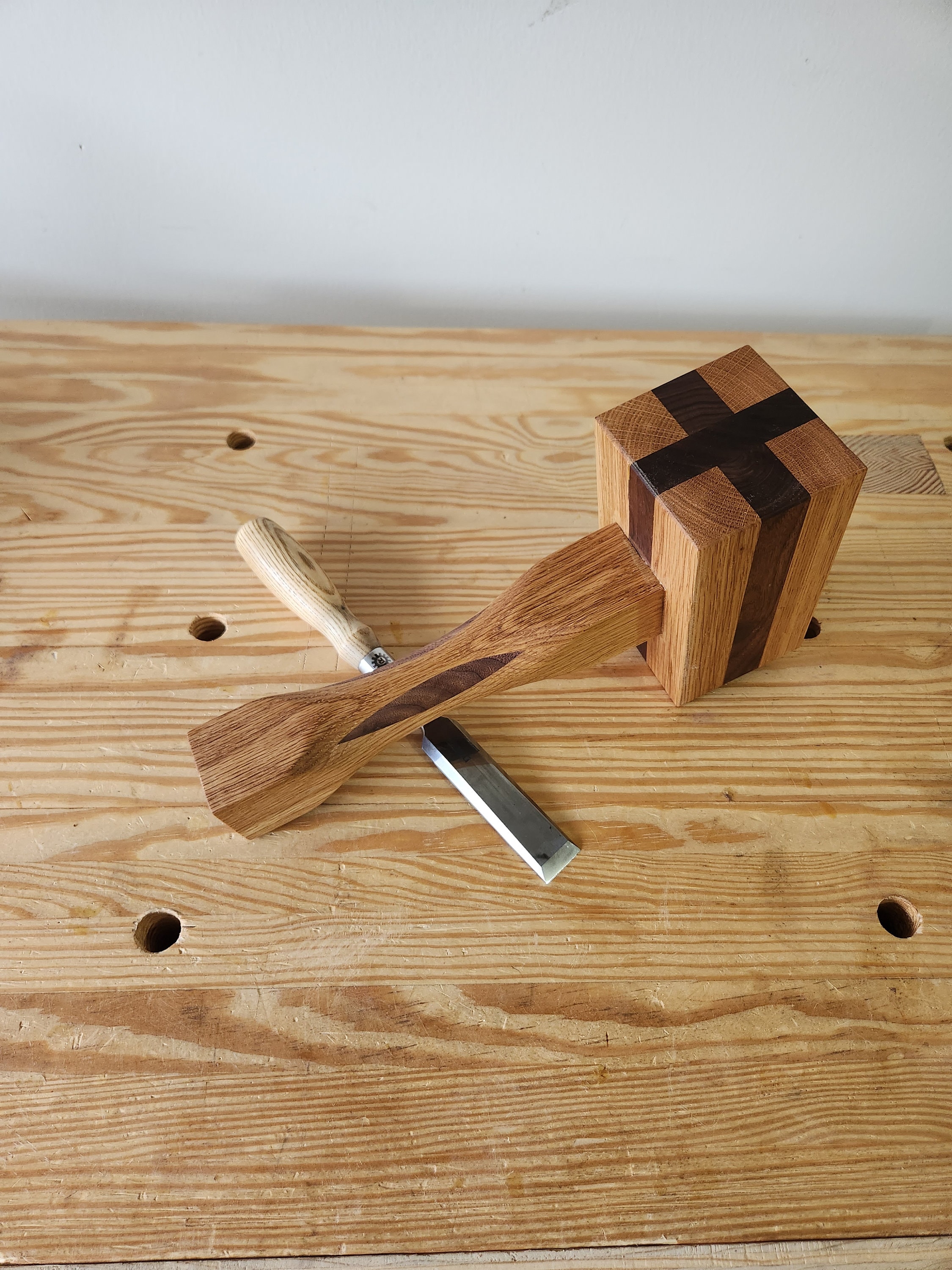 Hardwood Mallet, Woodworkers Mallet, Sculptors Mallet, Gift for ...
