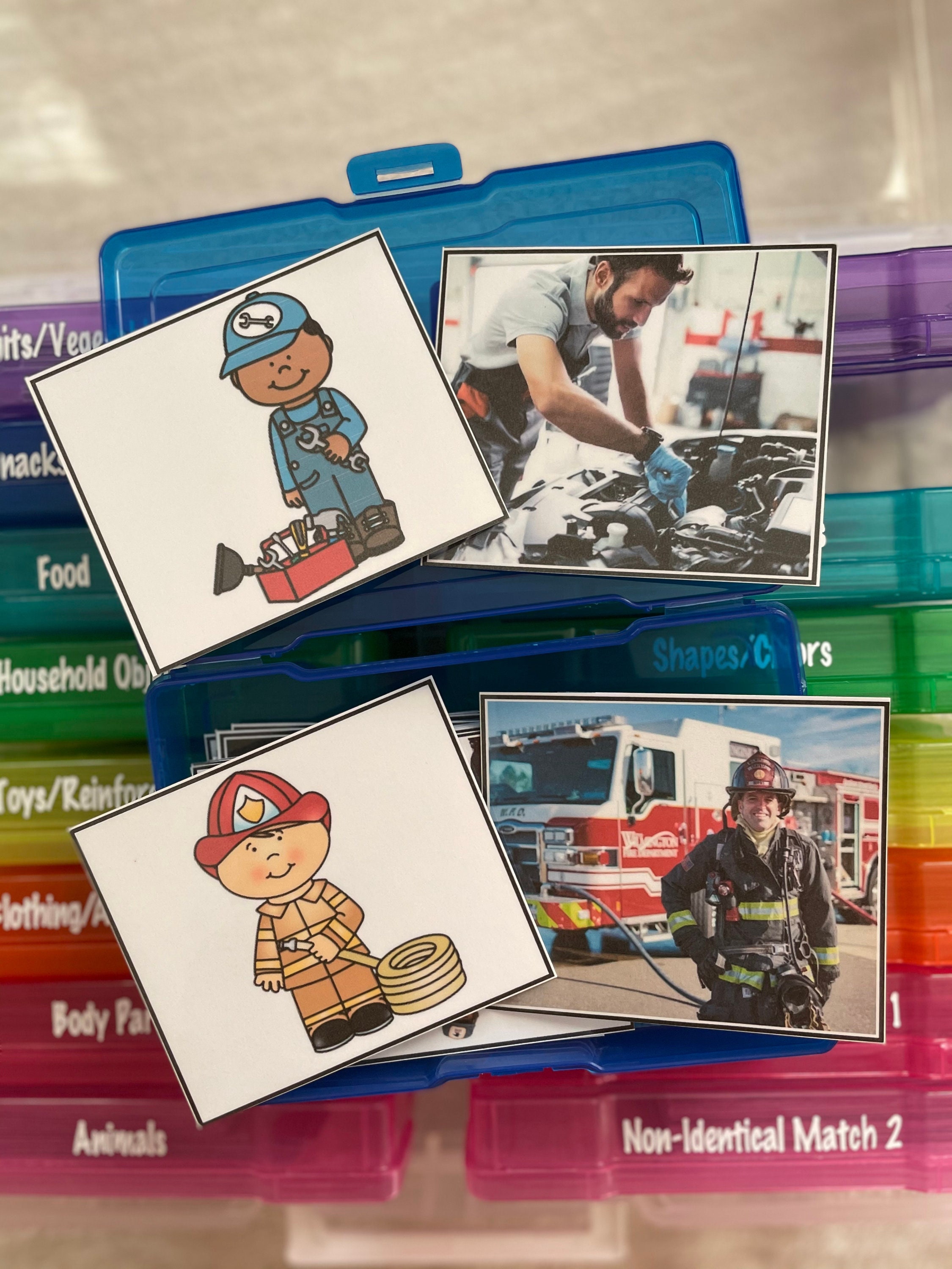 VB-MAPP Aligned Stimuli Set ABA Tacting and Receptive - Etsy