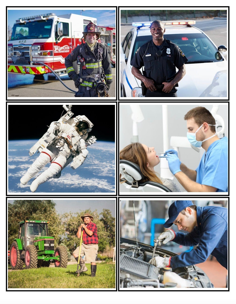 Community Helpers and Transportation - VB-MAPP Stimuli Set - 48 Cards ...