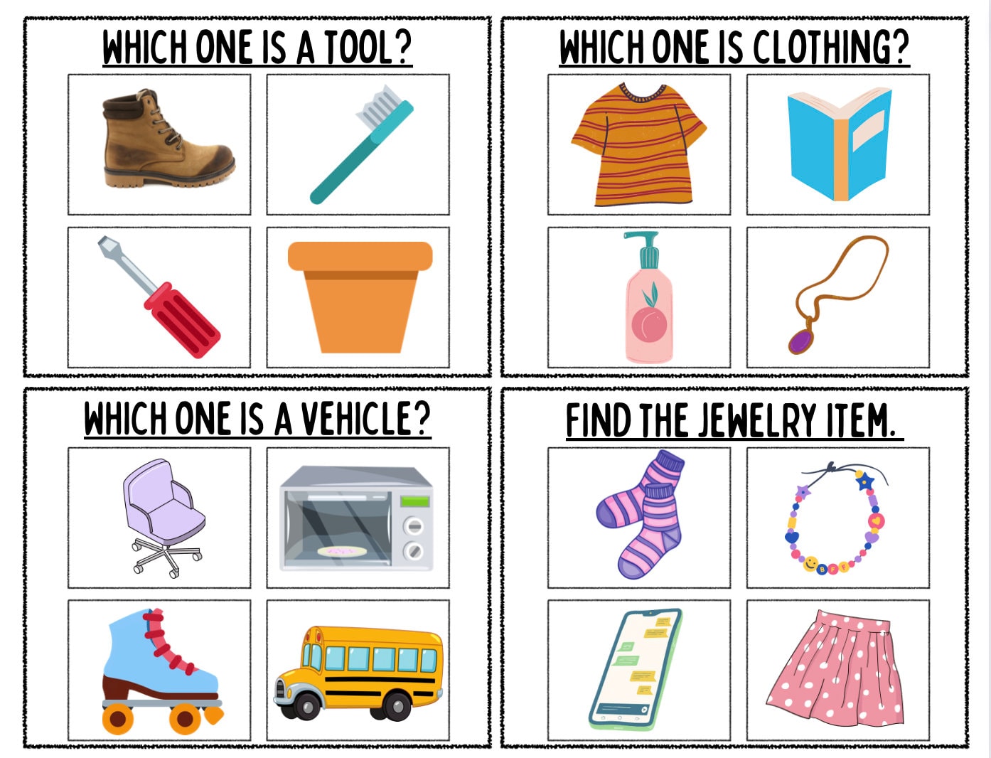 Printable Feature/function/class Task Cards - Wh- Question Flashcards ...