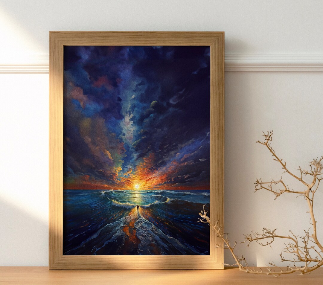 Praise in the Storm Poster Design | DIGITAL ART DOWNLOAD | Modern Jesus ...