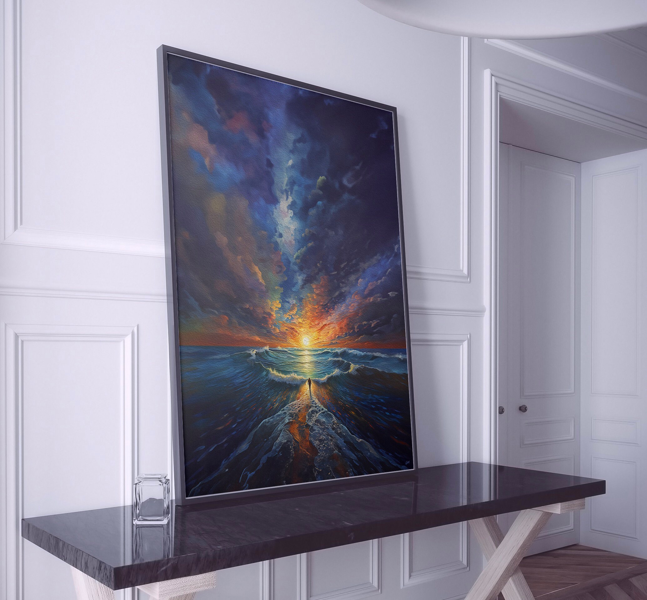 Praise in the Storm Poster Design DIGITAL ART DOWNLOAD Modern Jesus ...