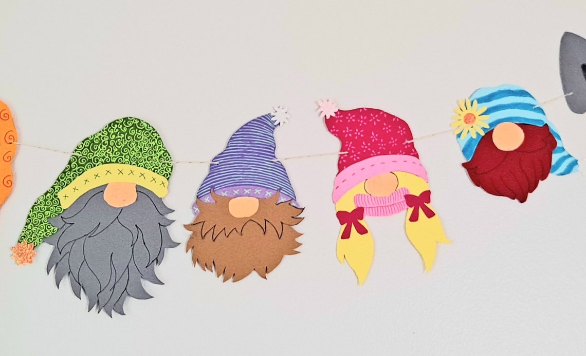 Garden Gnome Banner - Etsy