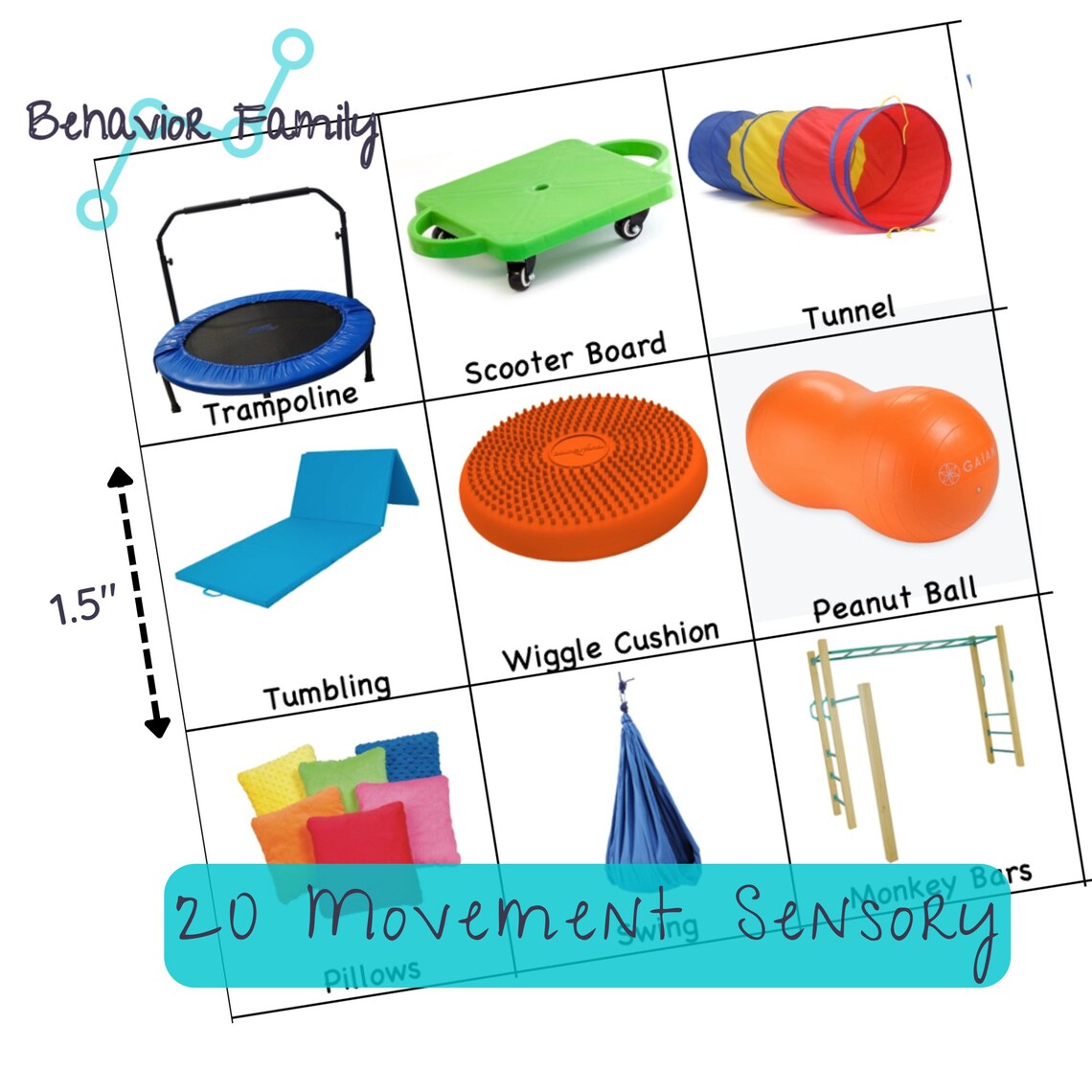 Set of 120 Sensory Picture Communication Cards - Etsy