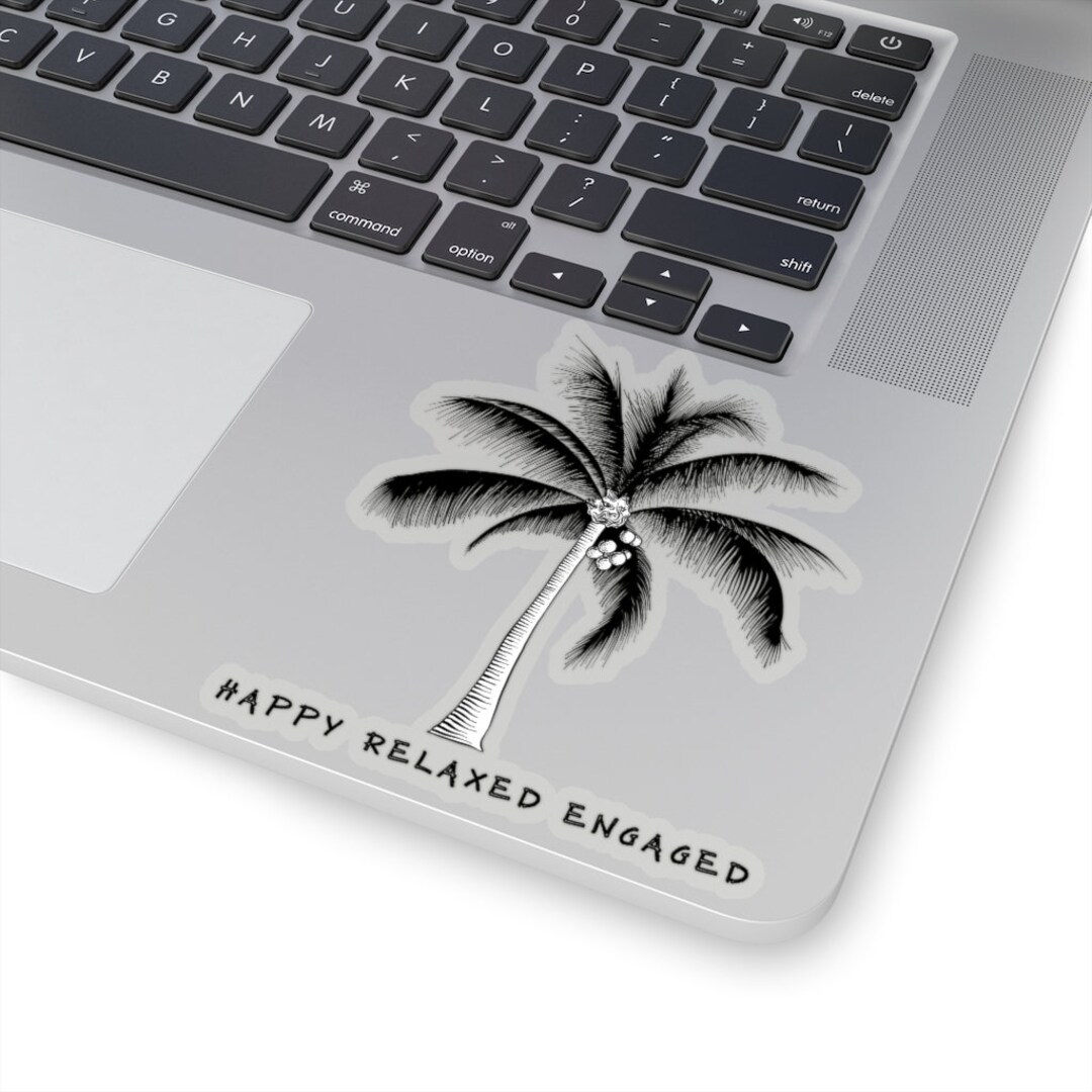 Palm Tree HRE Vinyl Sticker; Gift for Behavior Technicians, Therapists ...