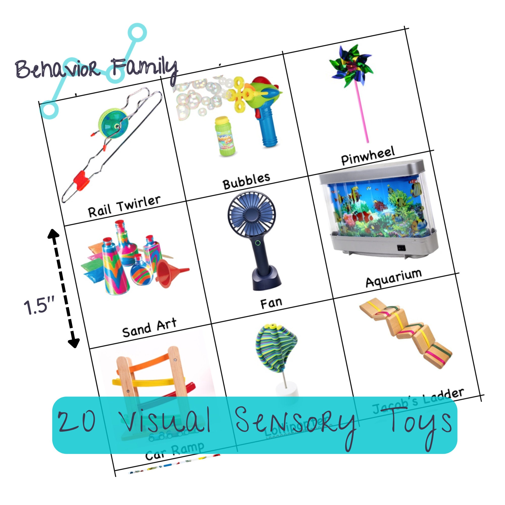Set of 120 Sensory Picture Communication Cards - Etsy