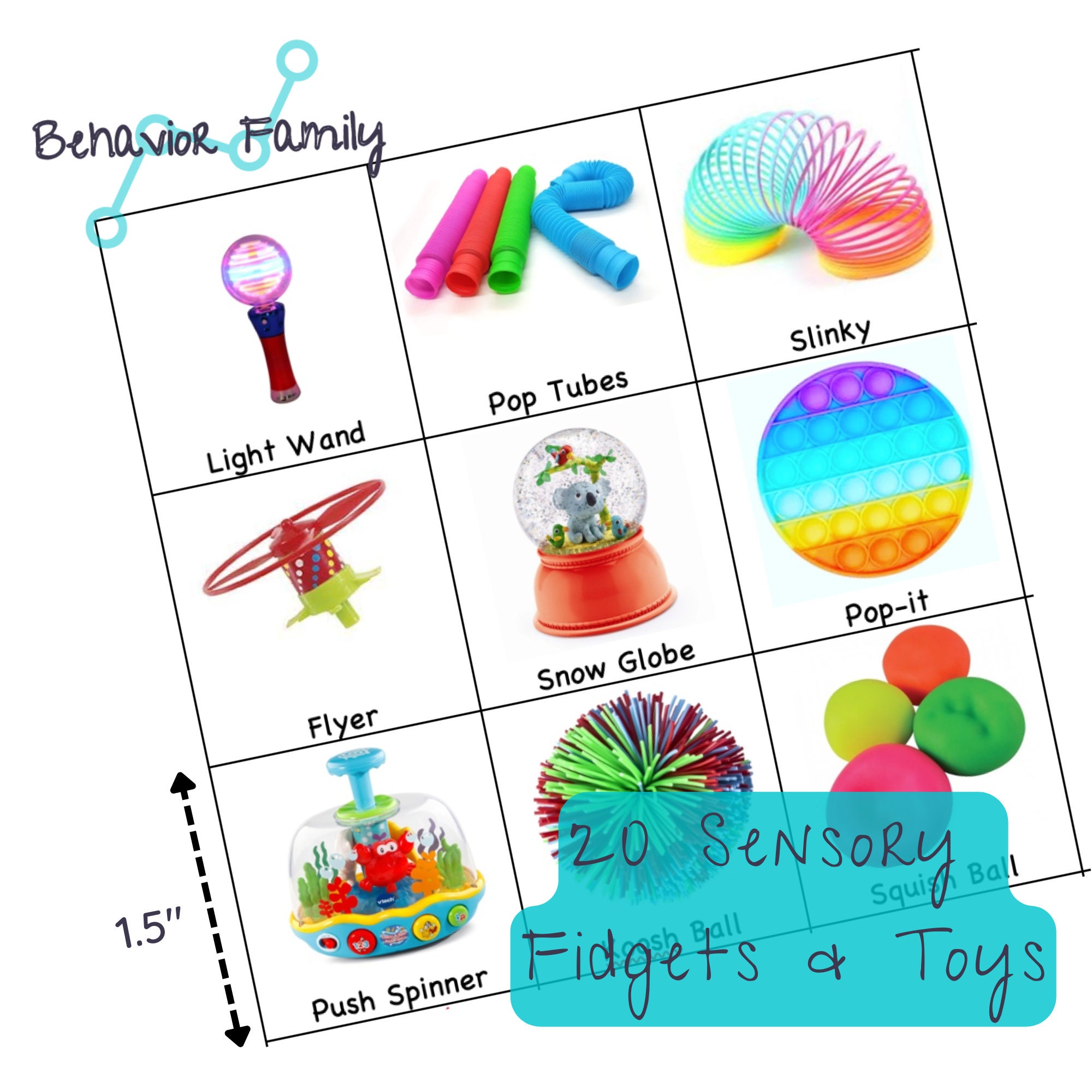 Set of 120 Sensory Picture Communication Cards - Etsy