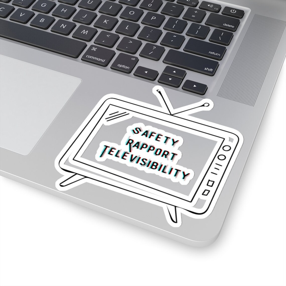 Safety Rapport Televisibility Vinyl Sticker Gift for - Etsy