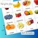 Fruit Picture Communication Cards - Etsy