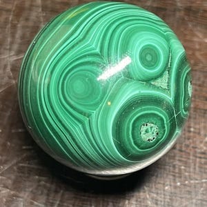 Mini Malachite Crystal Spheres – Genuine 12–14mm Collector Healing ...