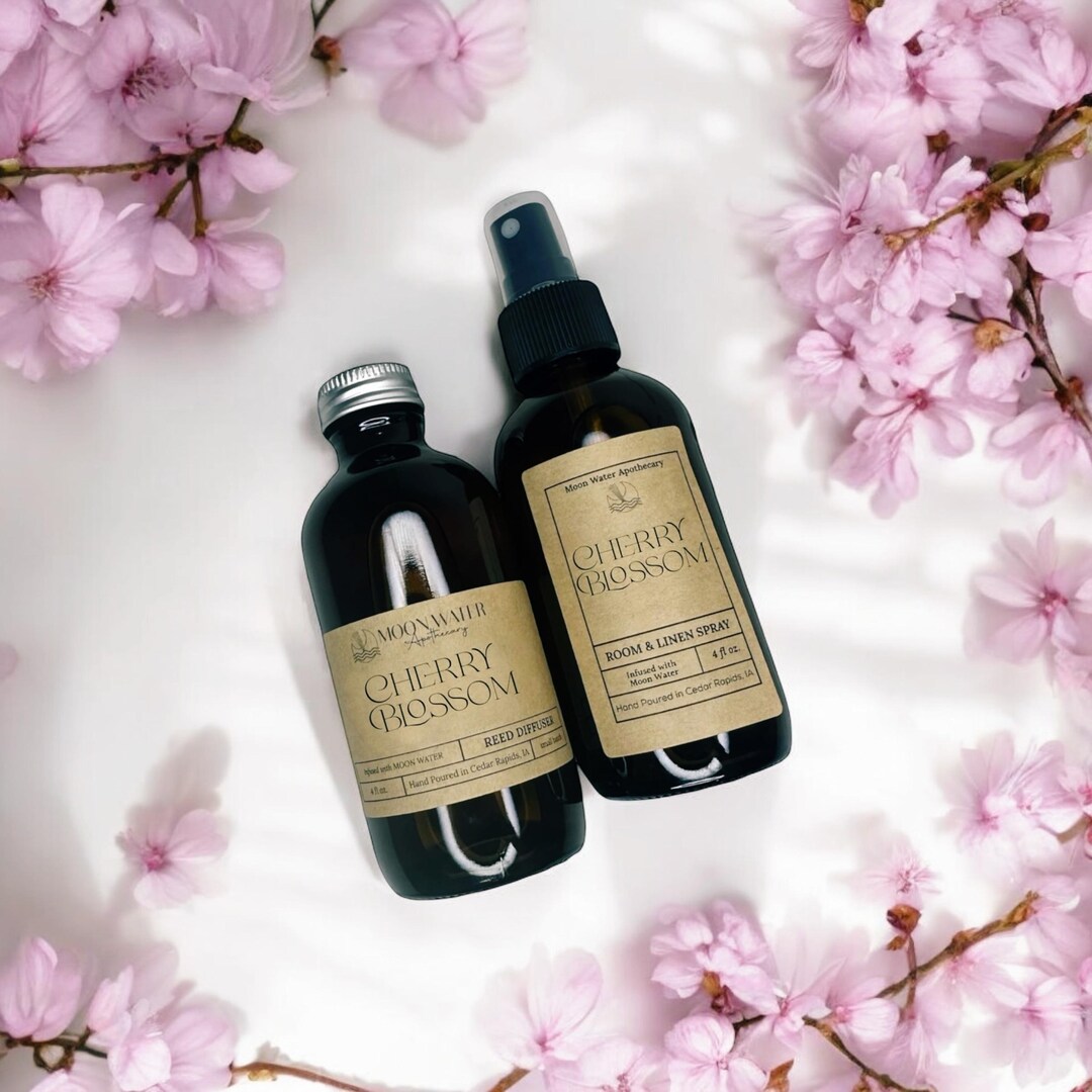 JAPANESE CHERRY BLOSSOM Reed Diffuser & Room Spray – Floral Home ...