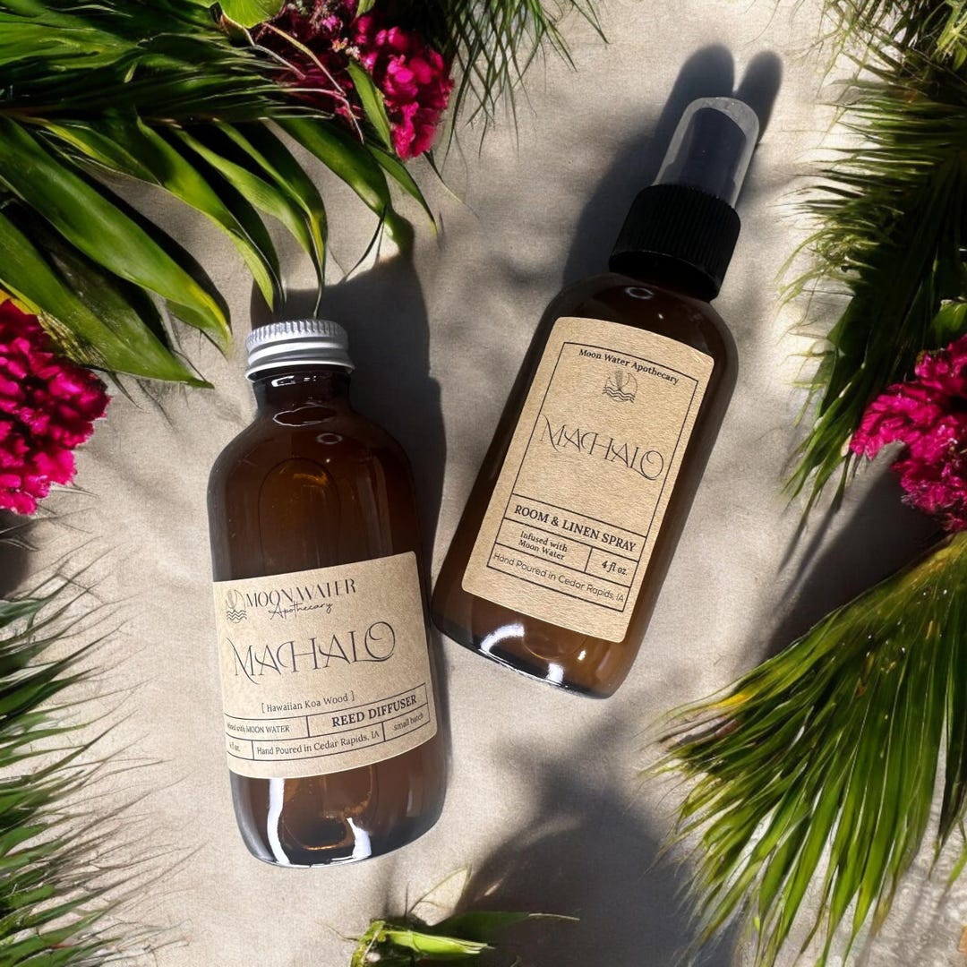 ROOM SPRAY {mahalo} – Koa Wood | Top Seller | Tropical Beach Home ...