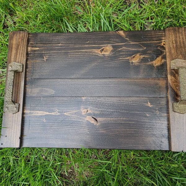 Reclaimed Wood Serving Tray - Etsy