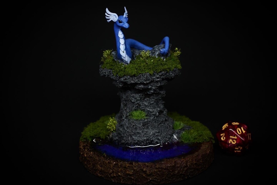 Pokémon Dragonair Diorama Pokemon Collectible Figure Display - Etsy