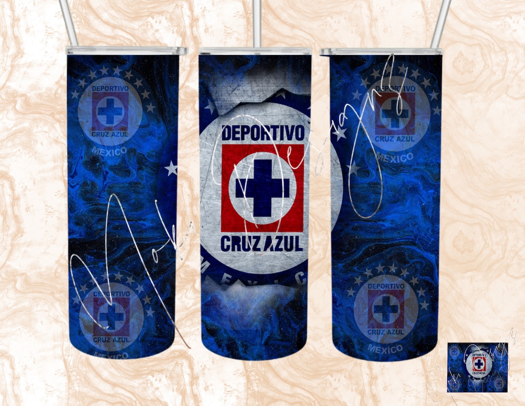 Cruz Azul Tumbler Wrap: Mexican Soccer Team PNG (digital Download) - Etsy