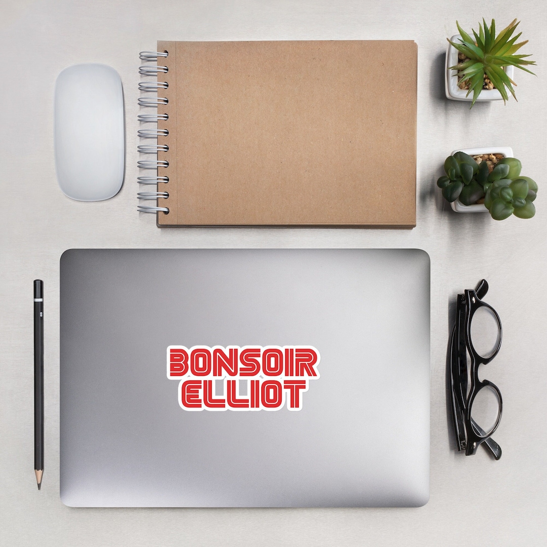Bonsoir Elliot - Mr. Robot Fan Sticker - Etsy
