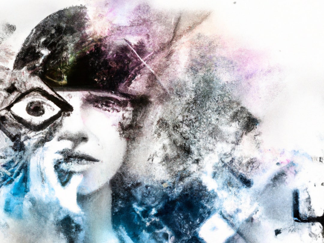 Digital Download - Unsure - Woman's Face - Innocent - Wall Art - Edgy ...