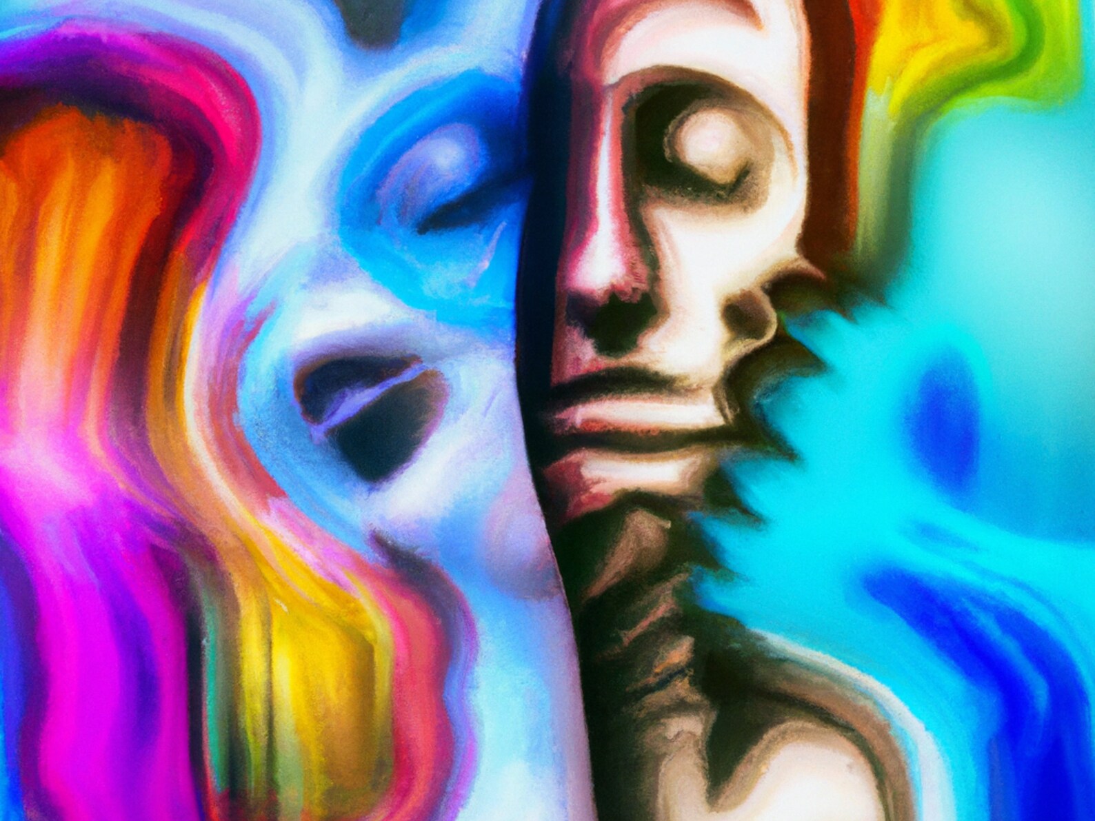 Digital Download - Wall Art - Lost Soul - Abstract - Eye Catching ...