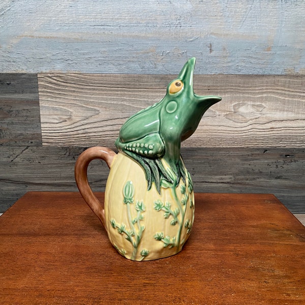 Frog Pitcher - Etsy