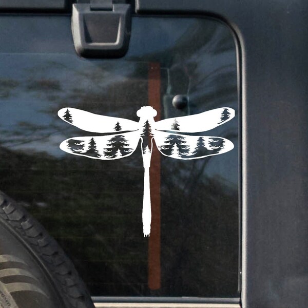 Dragonfly Car Decal - Etsy