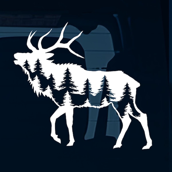 Elk Decal - Etsy