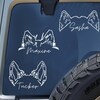 Mothman Car Decal Mothman Sticker Bumper Sticker for Cars Cryptid Vinyl ...