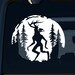 Wendigo Car Decal Wendigo Sticker Bumper Sticker for Cars Cryptid Vinyl ...
